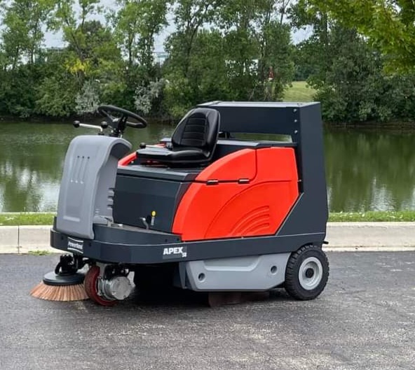 Xe quét rác ngồi lái POWERBOSS APEX 58 - CÔNG TY CP PHÁT TRIỂN CÔNG ...